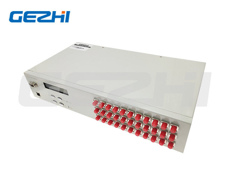 RJ45 Ethernet Remote Management 1x32 Ports 100M Fiber Optical Switches Low Insertion Loss