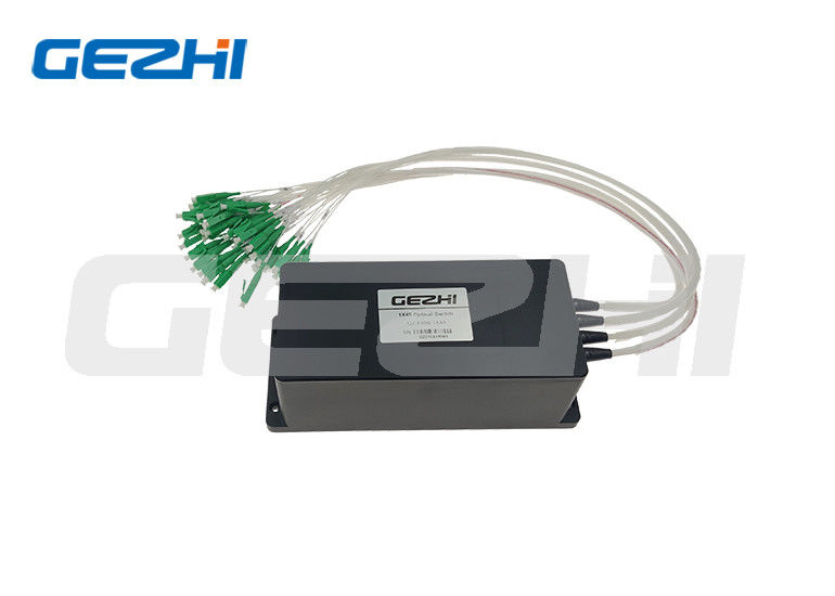 1x48 Ports Fiber Optical Switches For FTTx Ring Network Remote Monitoring