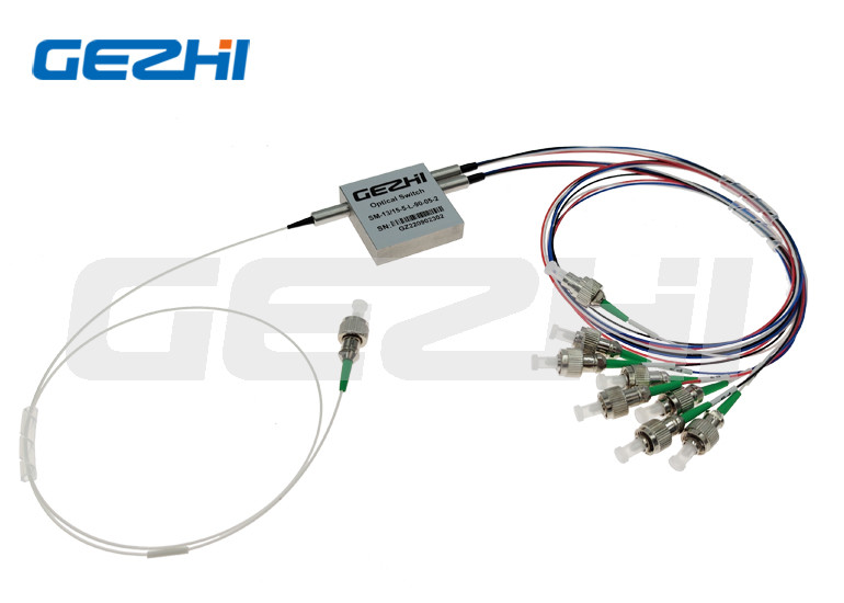 1x8T 1310/1550nm Opto Mechanical Optical Switches For Channel Blocking