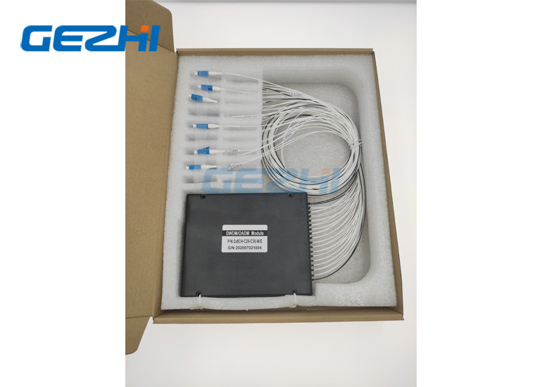 8CH CWDM OADM Module Duplex Fiber 900um Loose Tube 1470 - 1610nm Wavelength