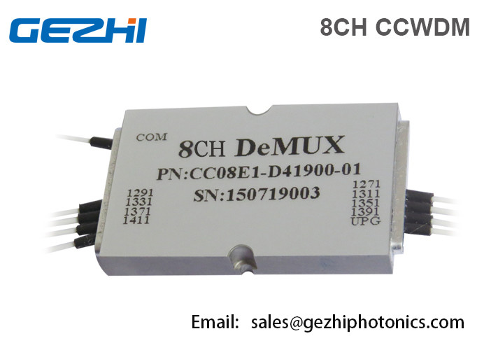 Compact Optical Multiplexer 8 Channel Mini Small CWDM Mux Demux Module