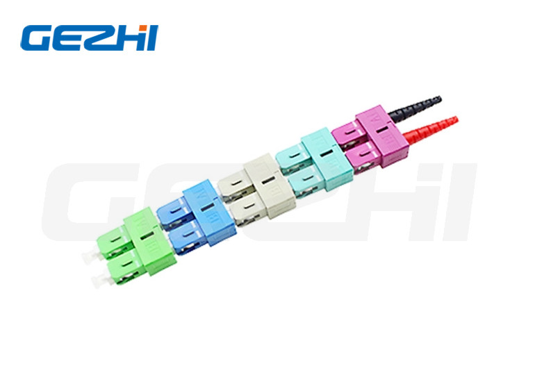 2.0mm 3.0mm FTTX SC UPC Optic Fiber Connector Kit Duplex Fiber Connector