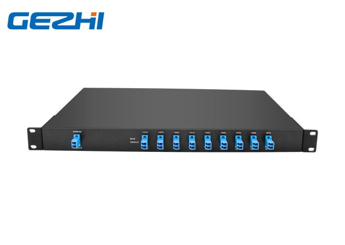 8 Channel CWDM Mux Demux Module 4 Cards LGX Cassette 19" Rackmount
