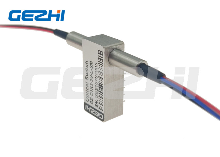 D1x2 Mechanical Optical Switches 1650nm LC UPC Dual Relay Switch